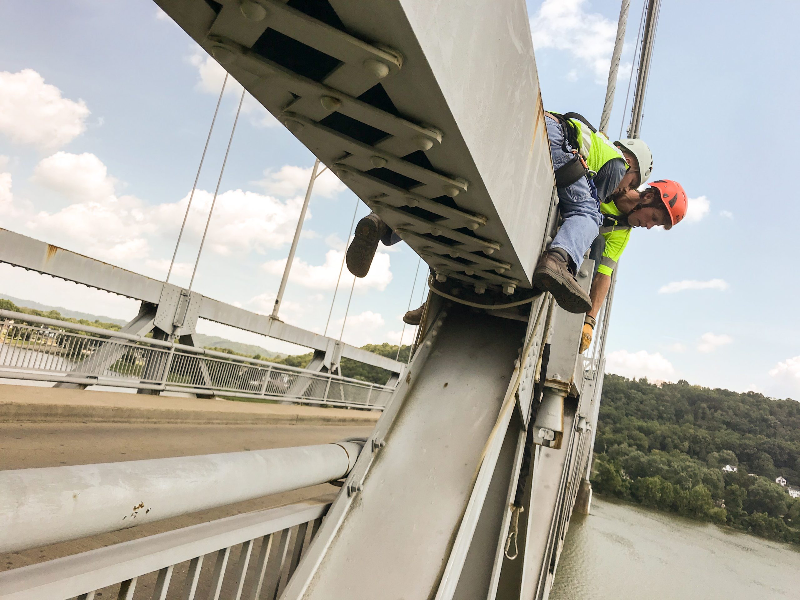 Repairs under way on SKM bridge cabling | People's Defender
