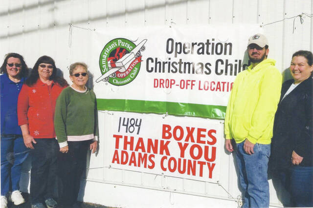 Operation Christmas Child collects 1,484 boxes | People's Defender