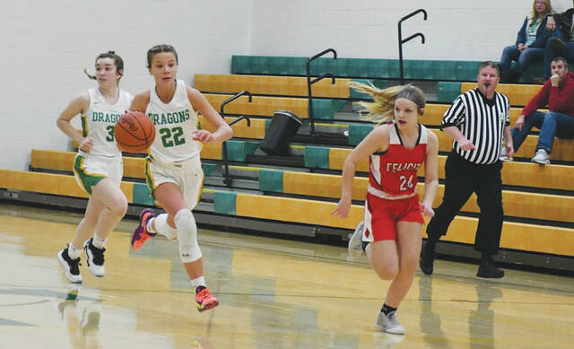 Rowe breaks scoring record (again) as Lady Dragons race to fourth ...