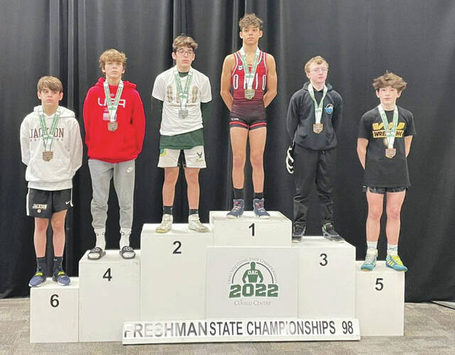 Ethan Cantrell wins Freshman State Wrestling Meet | People’s Defender