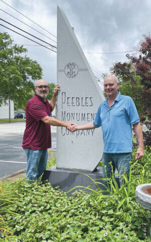 Peebles Monument Company changes hands | People’s Defender